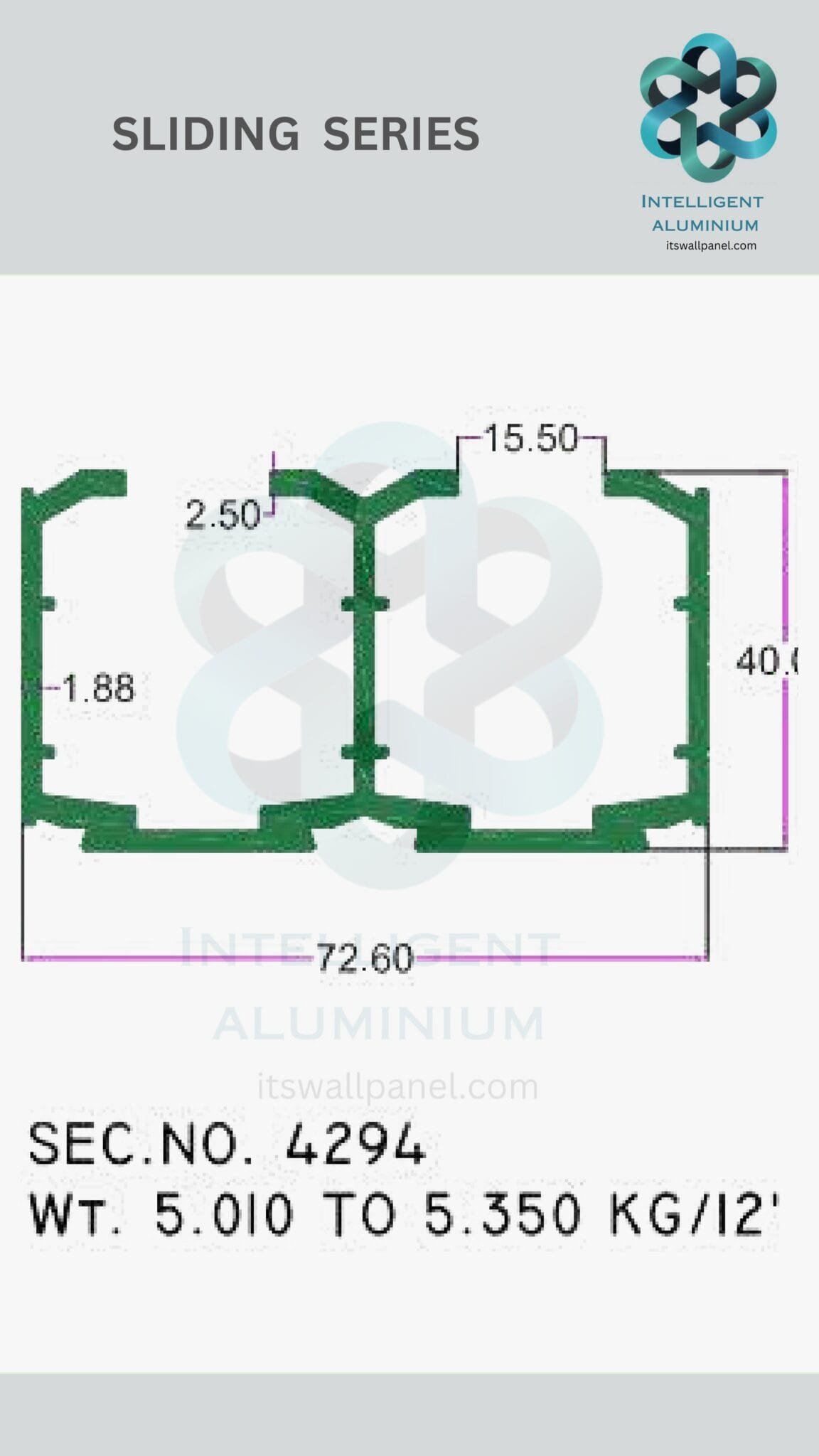 Aluminium Bombay Sliding Section Manufacturer Architectural Aluminium ...